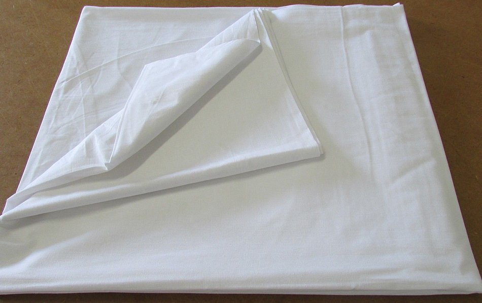 Bed Cloth Sheets White 300x300 Smooth for Hotel or Private New Cotton ...