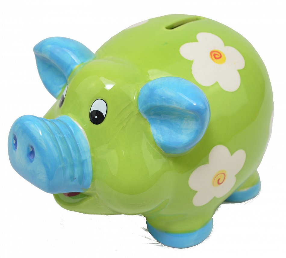 Sparschwein Spardose Sparbüchse Schwein Ritzenhoff & Breker gelb orange ...