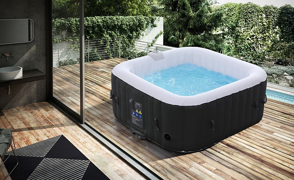 Arebos Whirlpool Spa Pool Spa Heater Massage Inflatable In-Outdoor | eBay